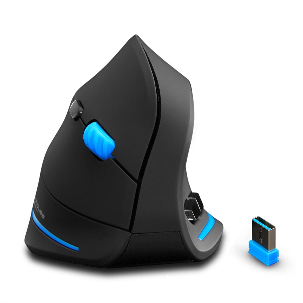 ZELOTES Master Office Vertical Wireless Mouse 2400DPI Wristband ...