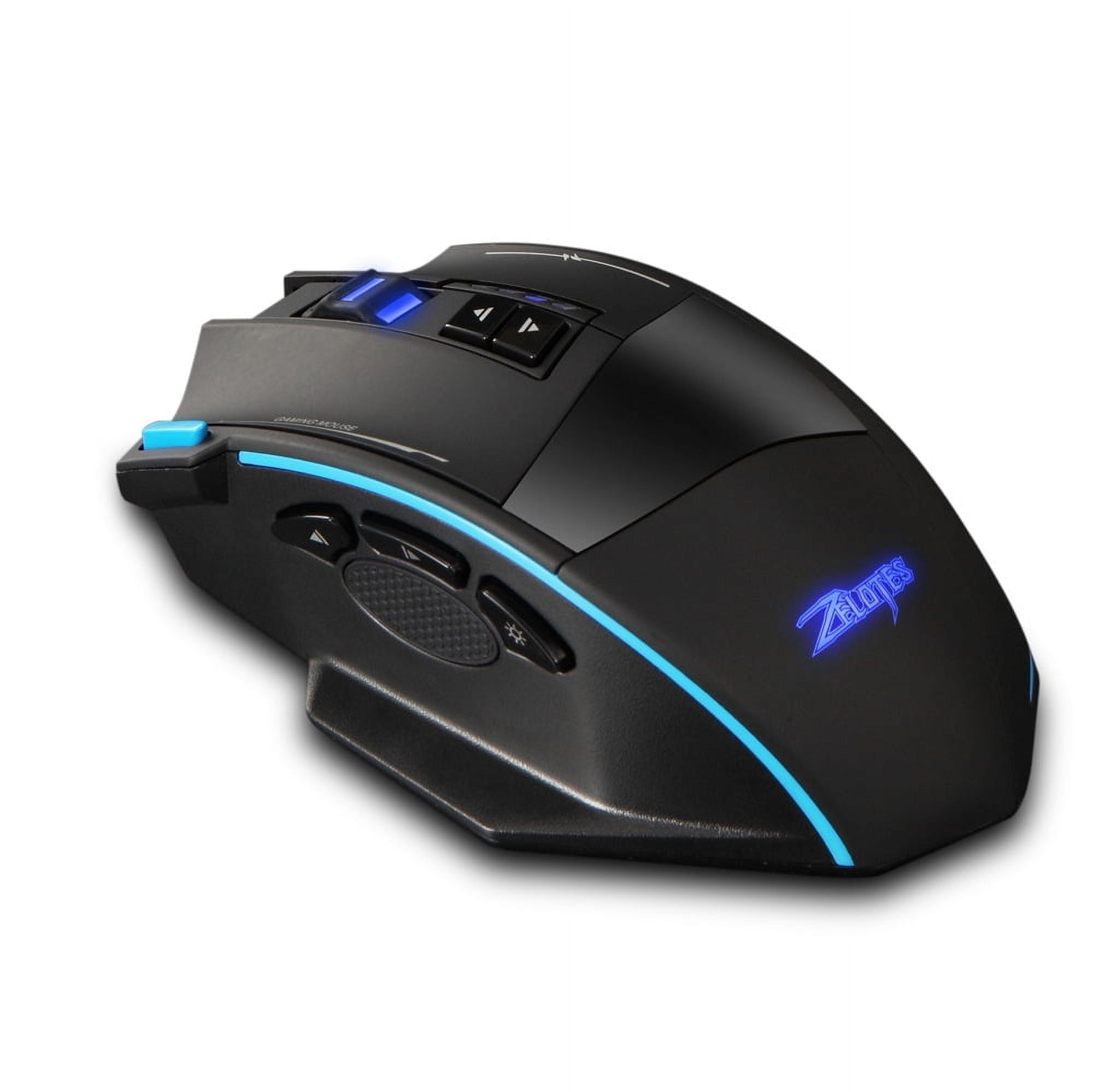 ZELOTES master F-15 programming wireless dual-mode mouse 2.4G macro ...