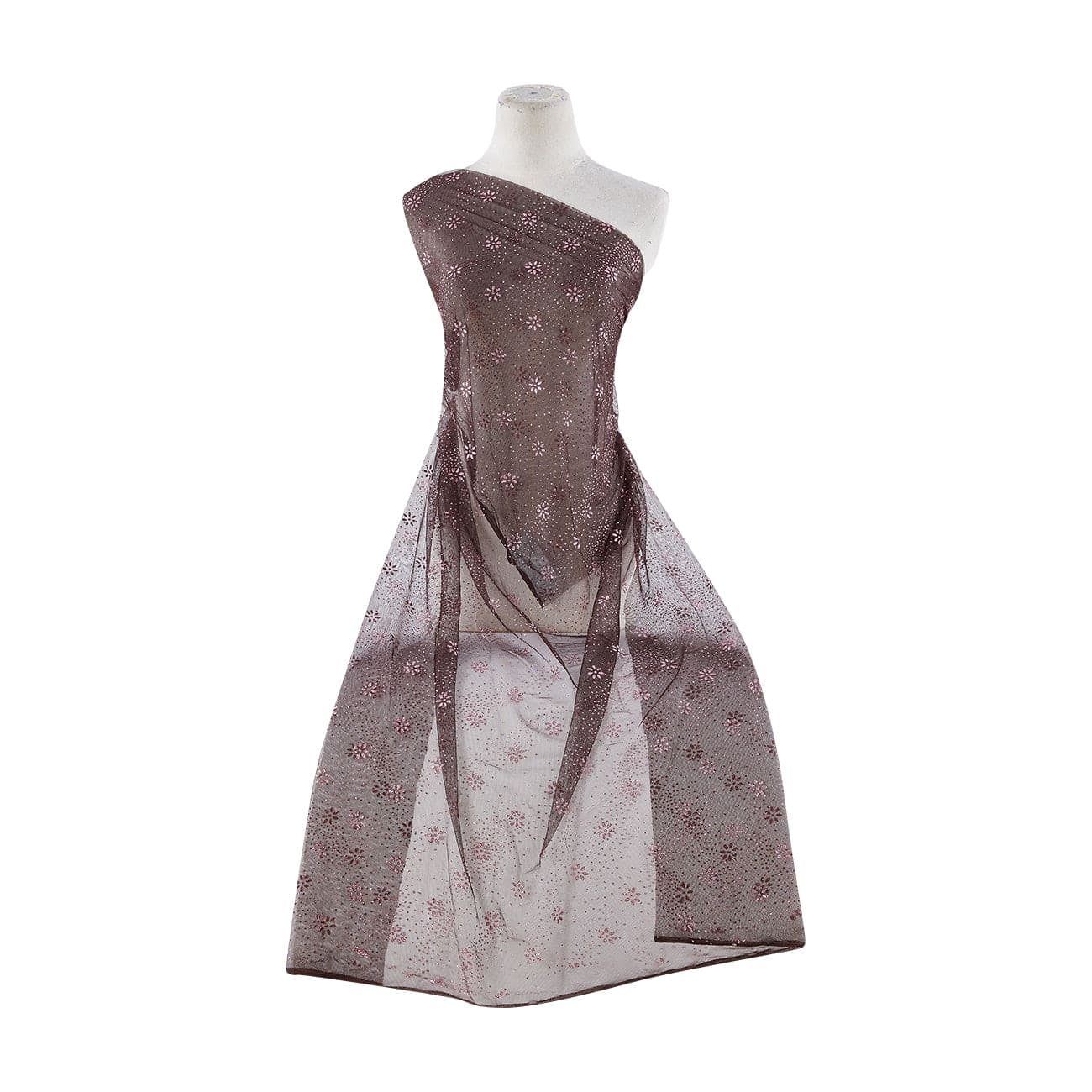 Zelouf Daisy Glitter On Tulle , Sewing, DIY, Crafts Fabric by the Yard ...