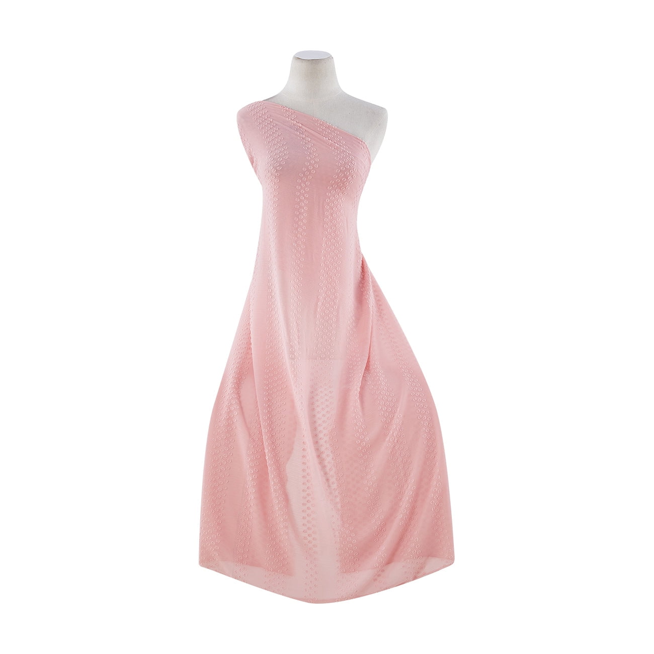 ZELOUF Jude Striped Clipped Dot Chiffon , Sewing, DIY, Crafts Fabric By ...