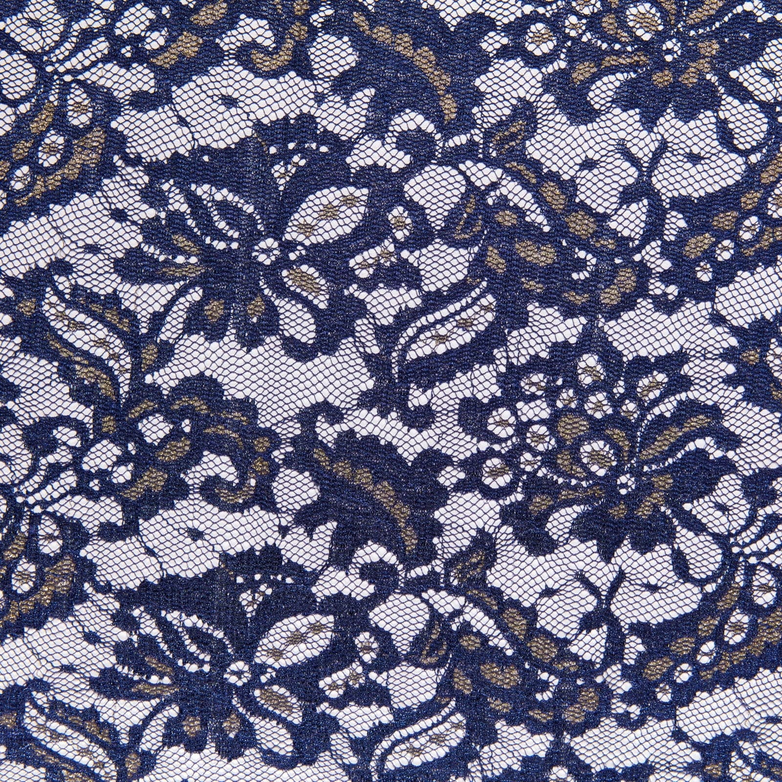 Zelouf Obrianna Metallic Floral Lace , Sewing, DIY, Crafts Fabric by ...