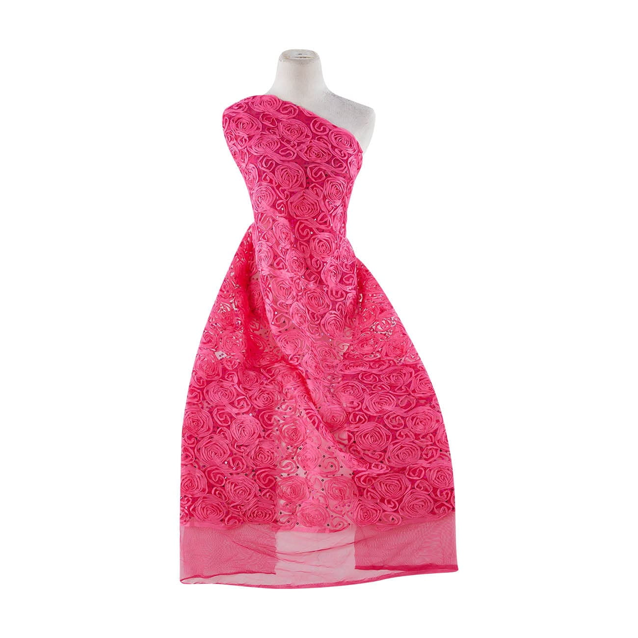 Zelouf Rosette Soutashe With Clear Sequins , Sewing, DIY, Crafts Fabric ...
