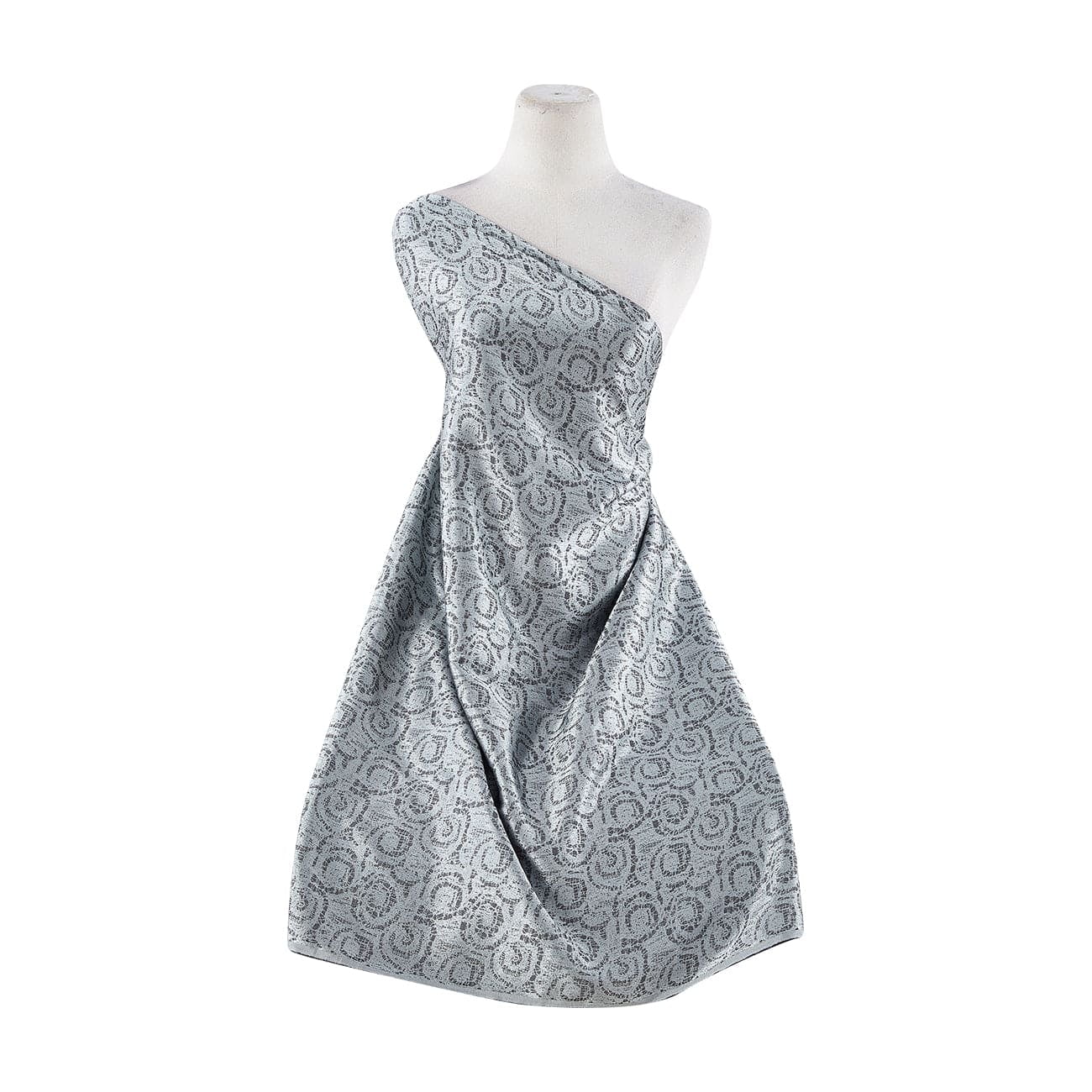 Zelouf Swirl Jacquard Iridescent Stretch Satin , Sewing, DIY, Crafts ...