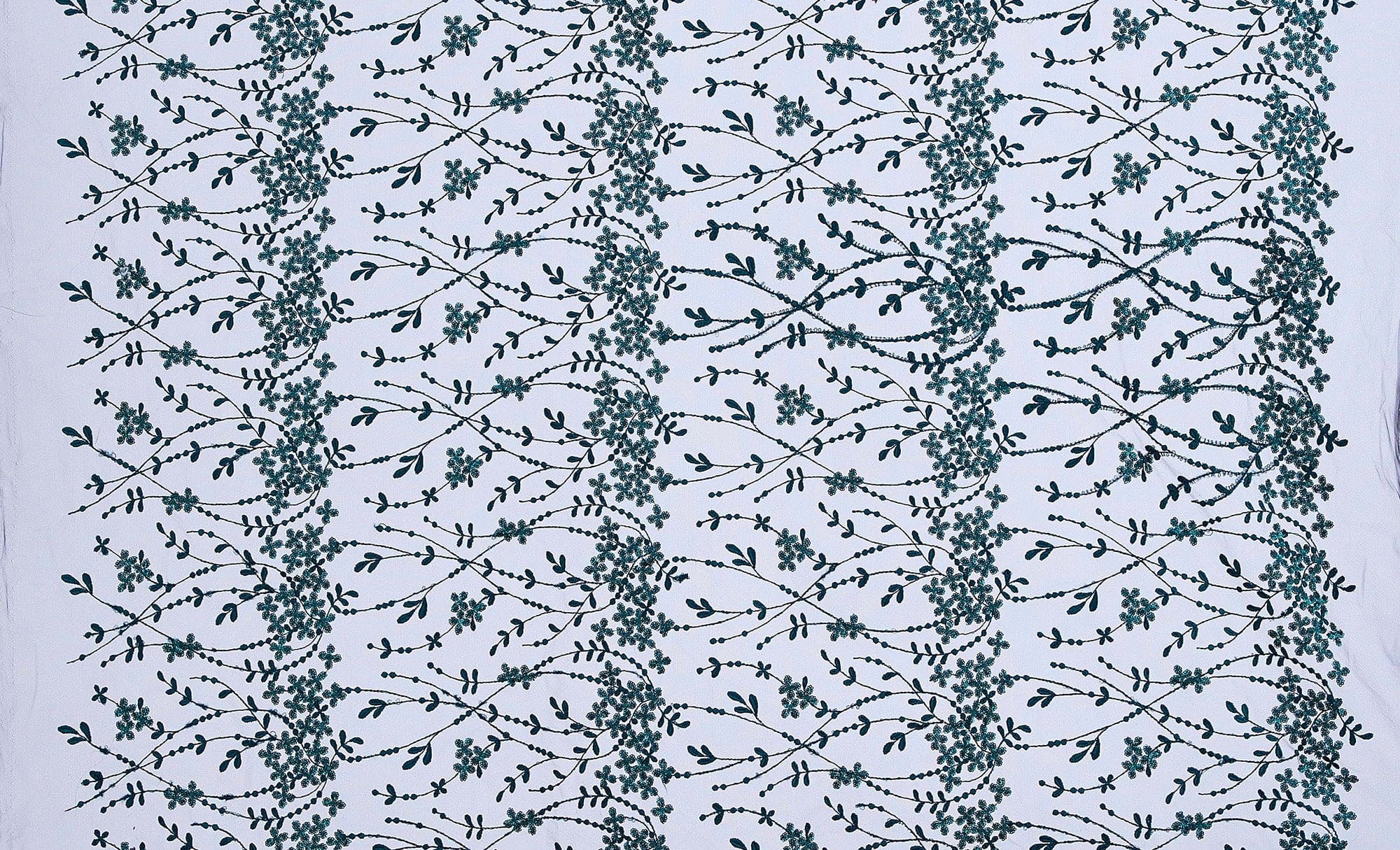 Zelouf Vine Glitter Sequins Biadere , Sewing, DIY, Crafts Fabric by the ...