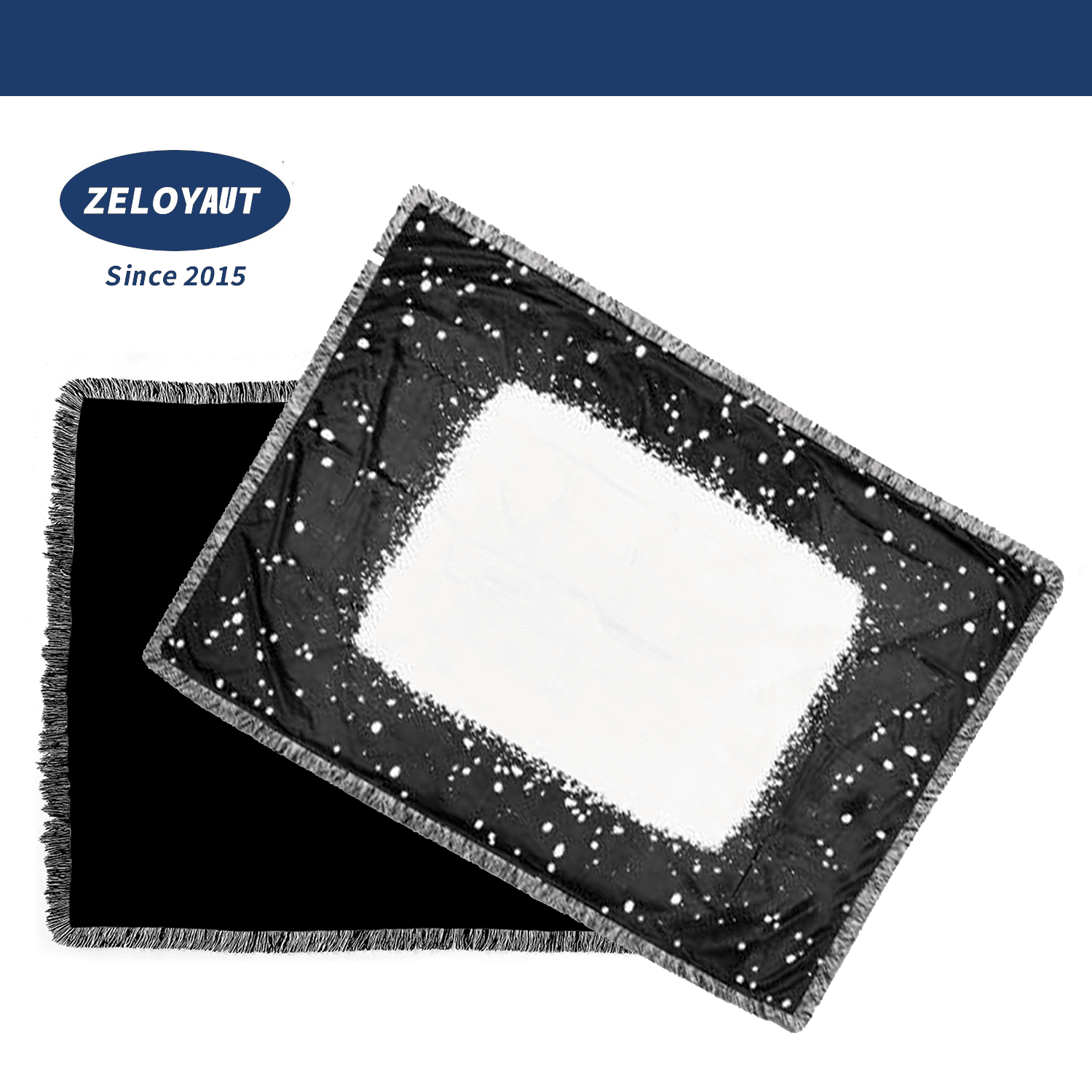ZELOYAUT 4 4-pack Star Sublimation Blanket、39"X59", Suitable for Heat ...