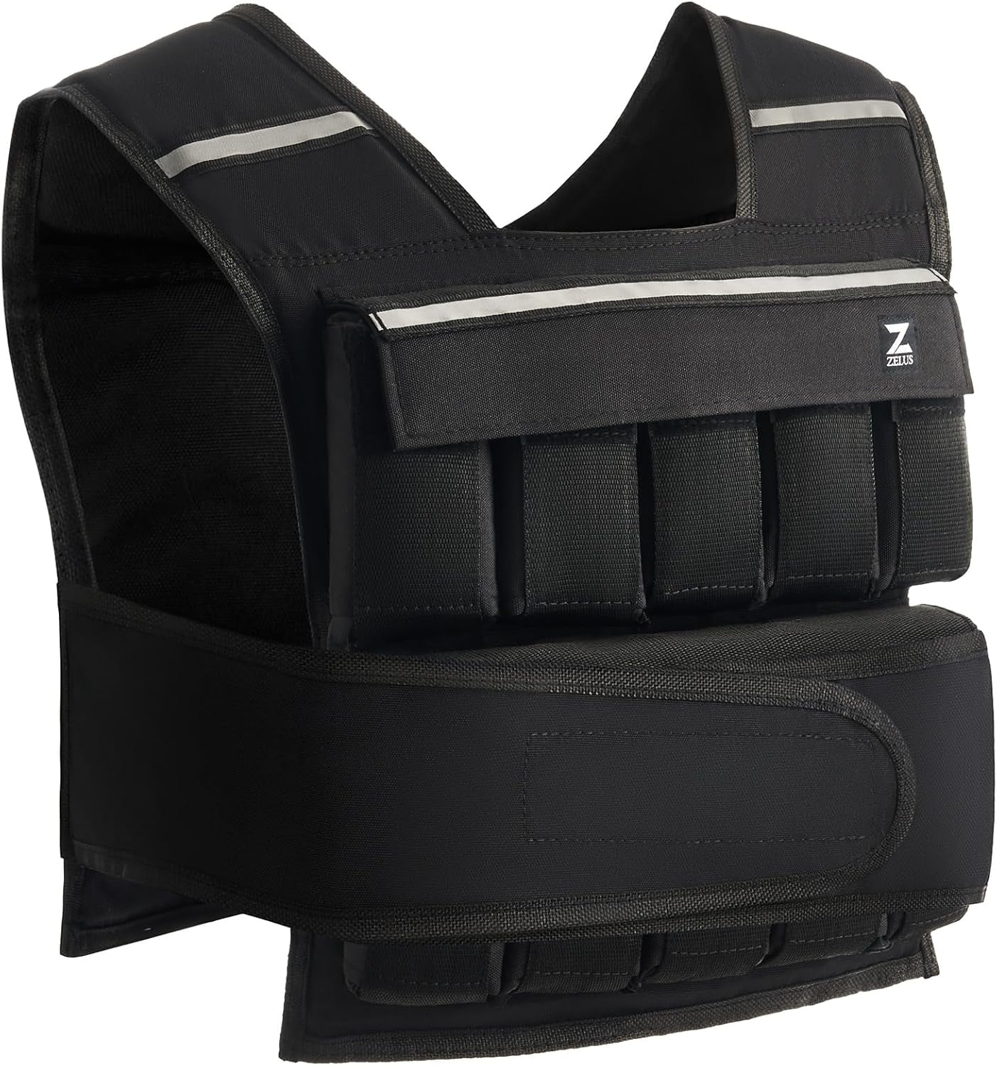 ZELUS 20lb/ 30lb/ 60lb Weighted Vest with Adjustable Weights for ...