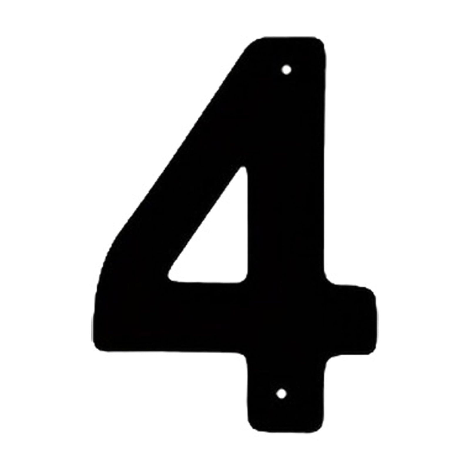 ZEMIKANIOR Metal Door Numbers Home Address Letters Outdoor Metal ...