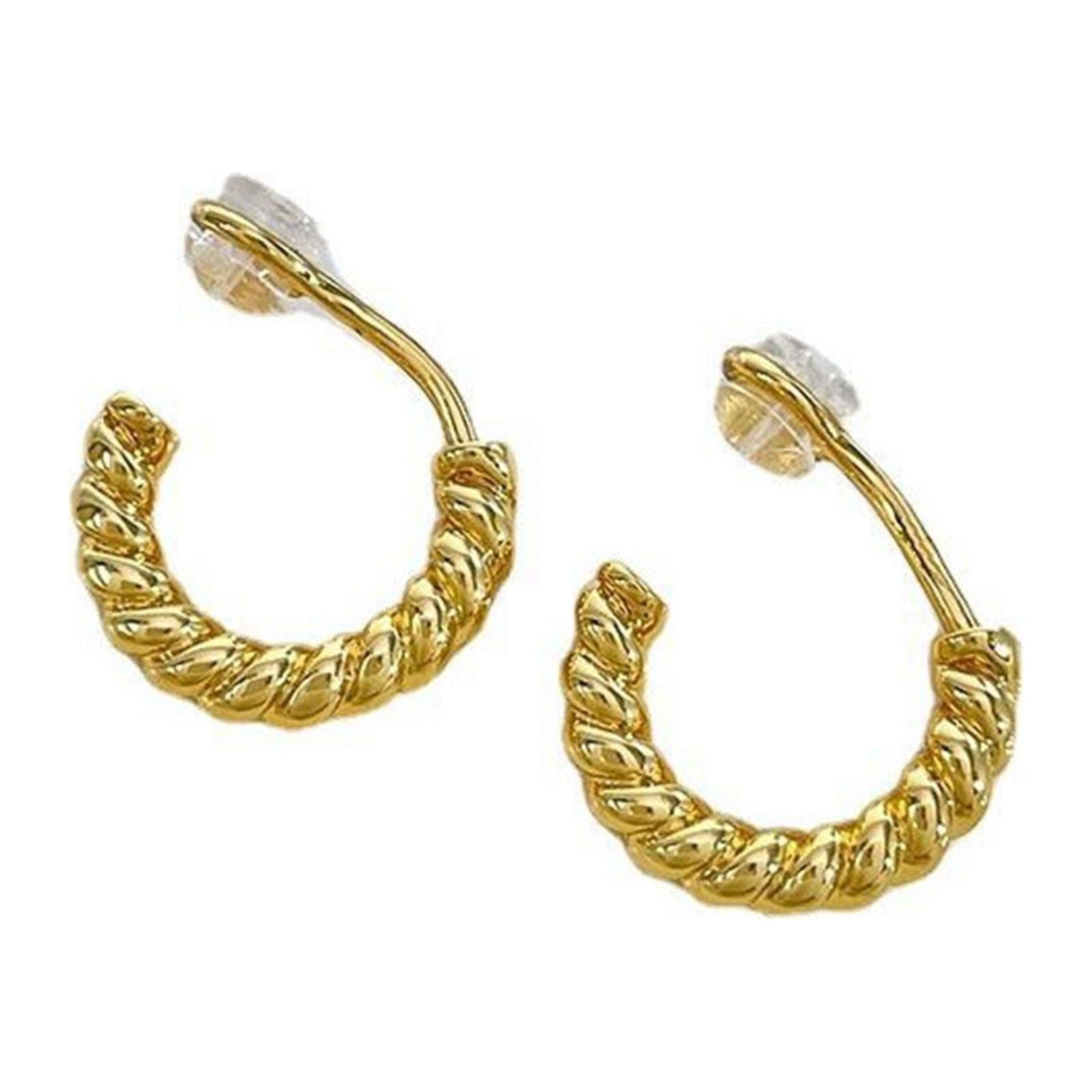 ZEMIKANIOR Vintage Small Circle Ear Clips Without Piercing Ear Clips ...
