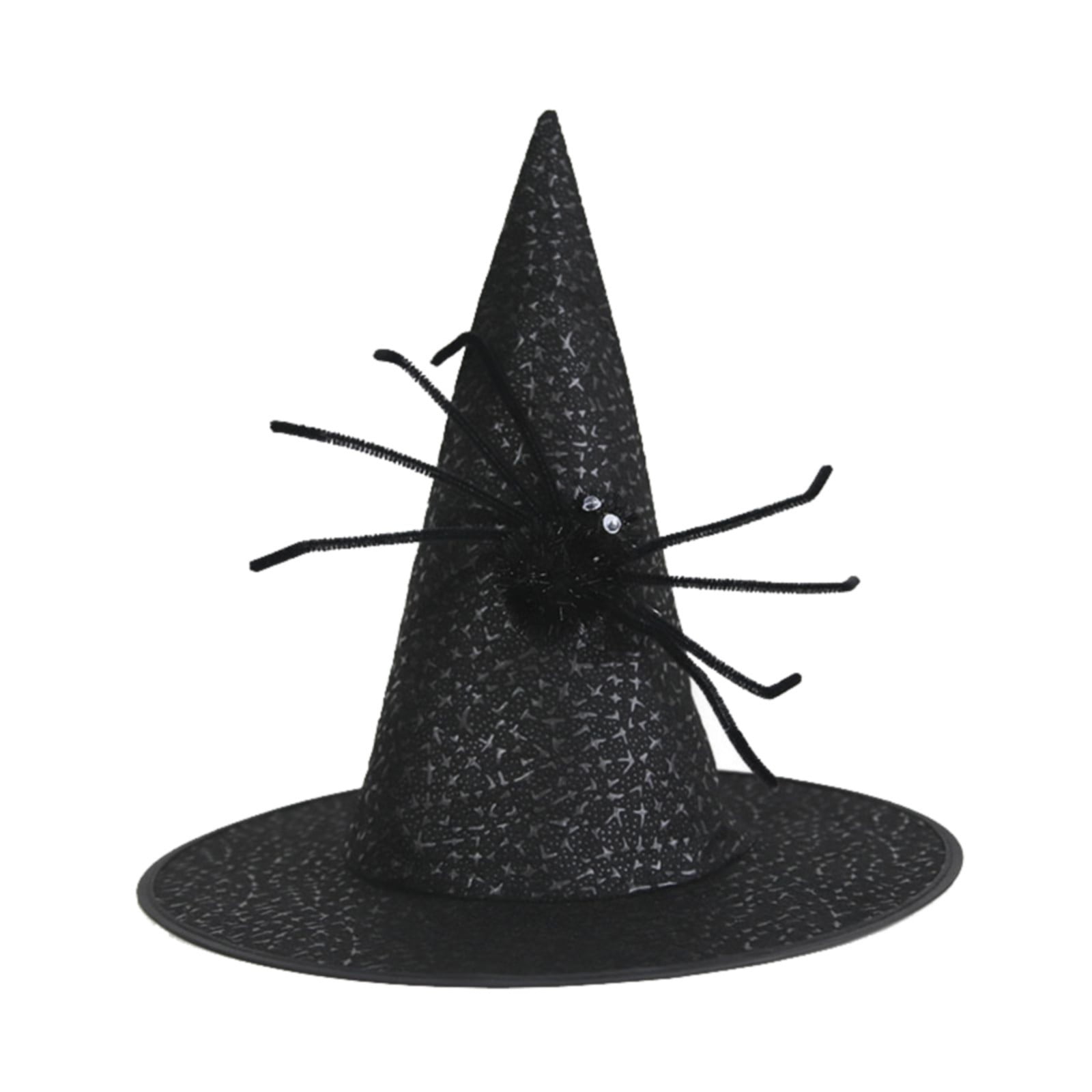 ZEMIKANIOR Witch Hats For Women Child Witch Accessories Foldable Witch ...