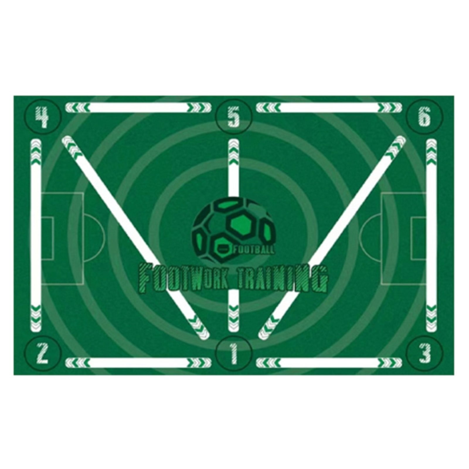 ZEMZYL Agility Speed Training Mat Non Slip Silent Rubber Soccer Ladder ...