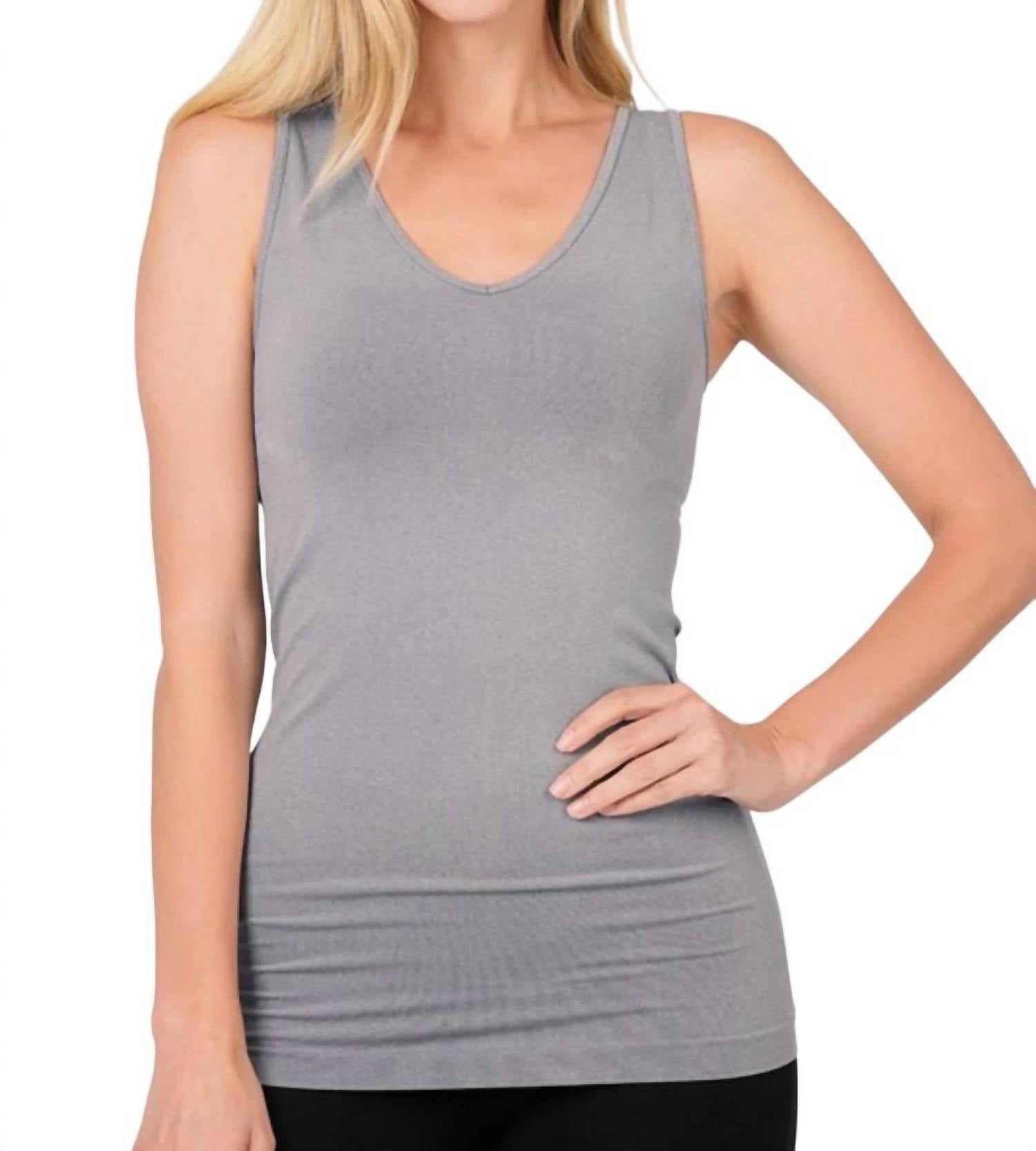 Zenana Standard Issue Seamless Longline Tank - Walmart.com