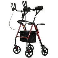 NOVA Zoom Rollator Walker with 20 Seat Height, Rolling Walker with ...