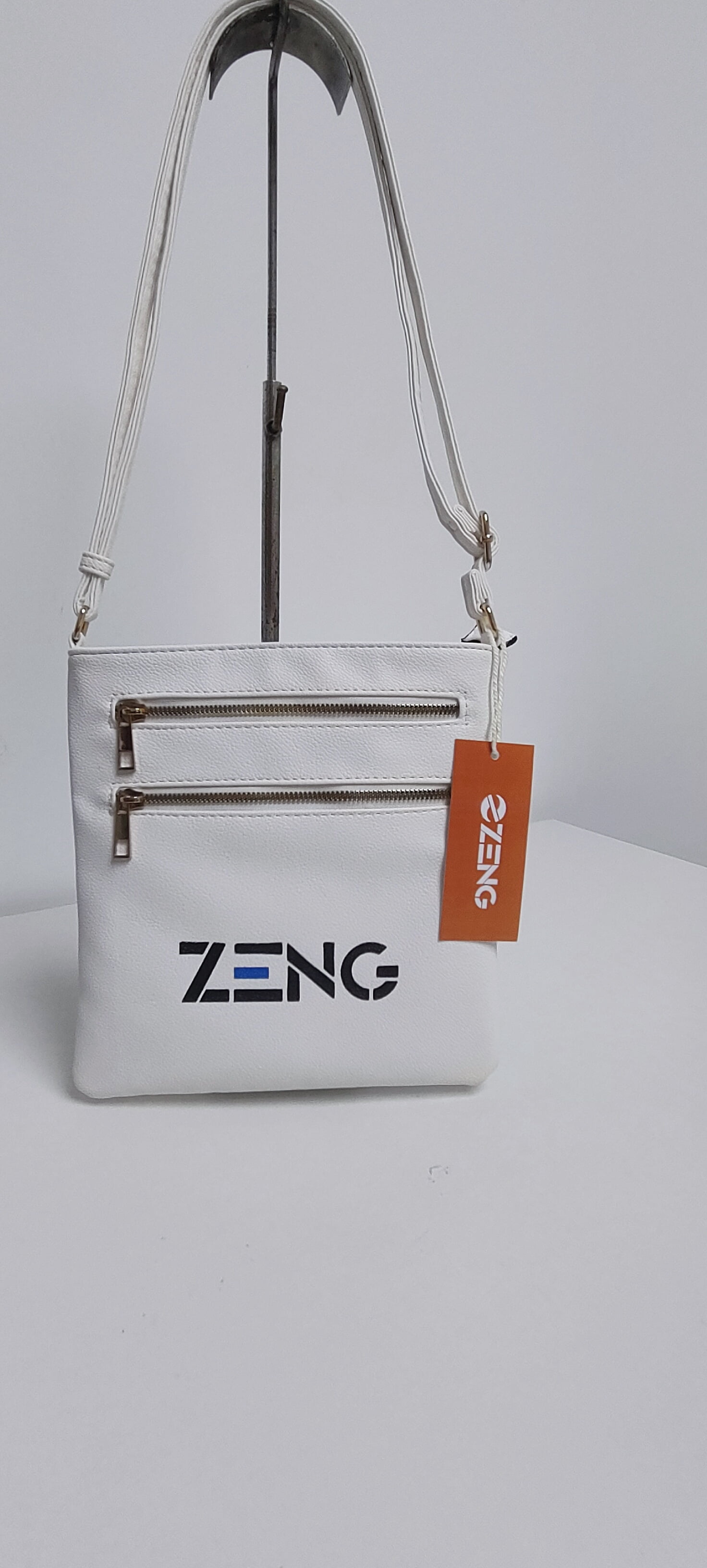 ZENG Womens Multi Zipper Crossbody Handbag Shoulder Purse Checkered ...