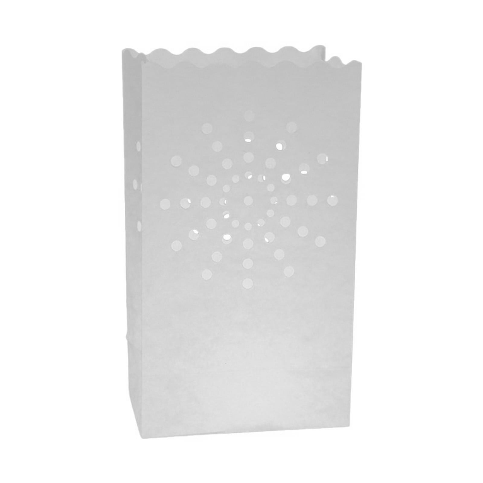 ZENMELE Candles Bag Flame Paper Bags For Tea Lights And Candles For ...