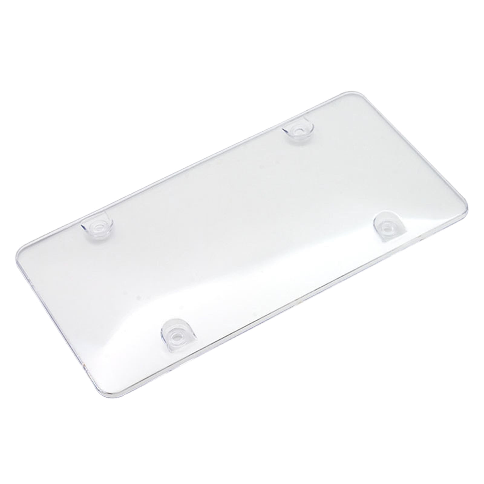 ZENMELE Clear License Plate Cover Frame 2Pcs All Weather Novelty ...