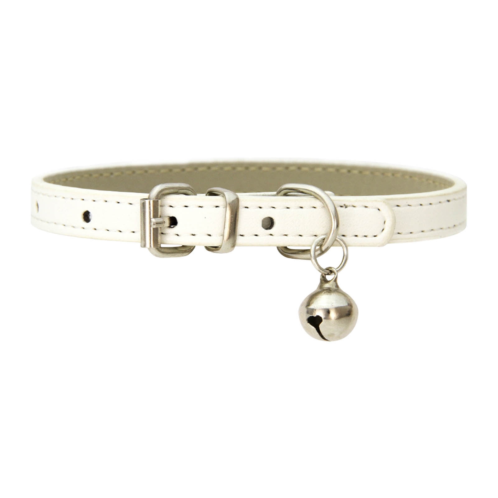 ZENMELE Pet Collar Pu Leather Dog Collar Soft Padded Breathable ...