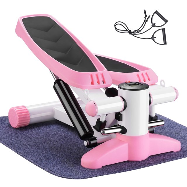 Wesfital Mini Stair Stepper for Exercise with Resistance Bands, Non ...