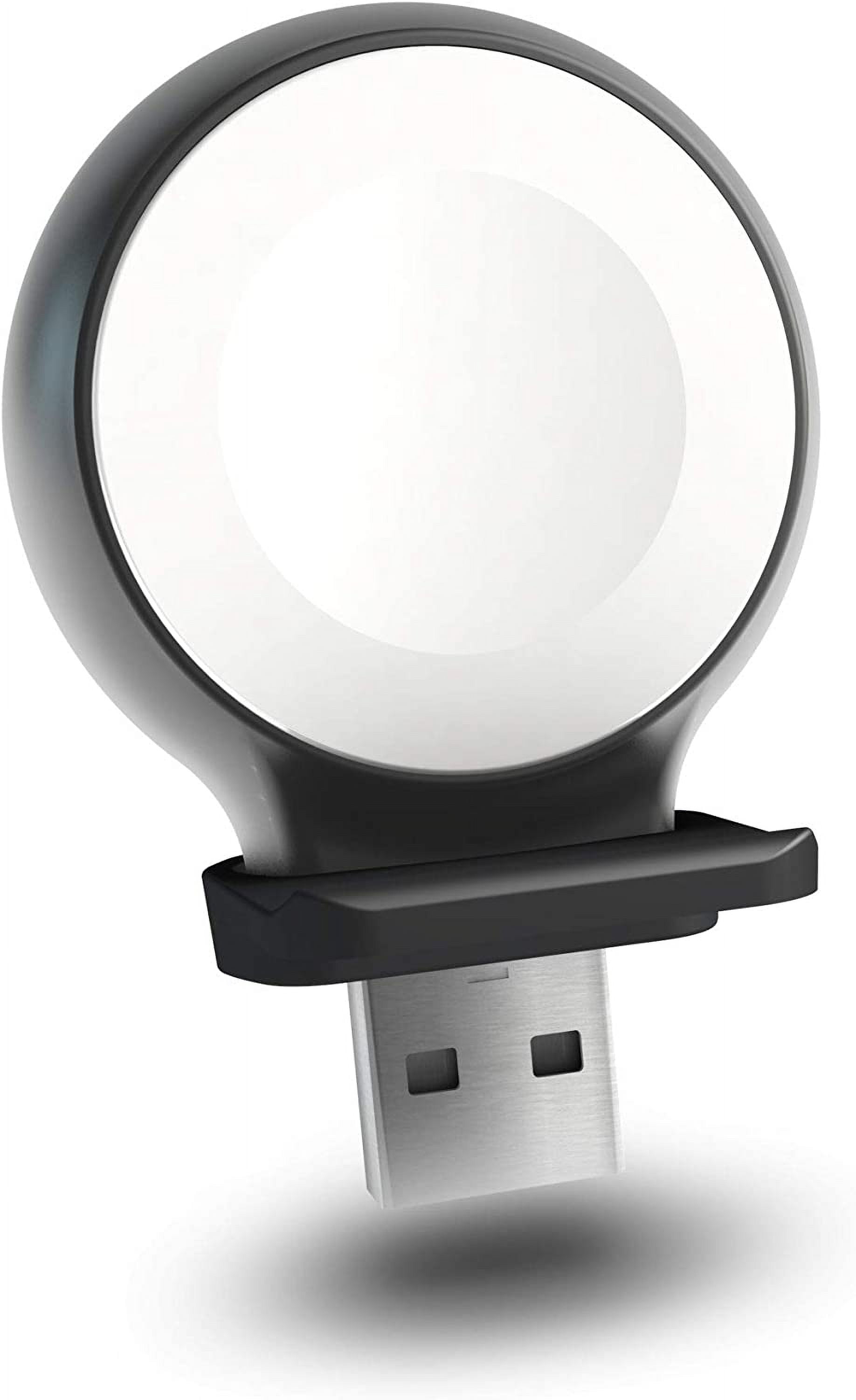 ZENS Aluminum Apple Watch USB-Stick Wireless Charger - Black / White ...