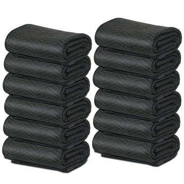 "HomGarden Extra Large Heavy Duty Thick Furniture Moving Blankets, 80 ...