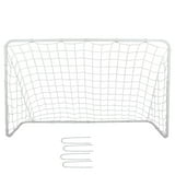 ZENSTYLE 6' x 4' Football Net Steel Frame Soccer Goal Sports Training ...