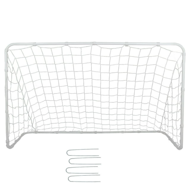 ZENSTYLE 6' x 4' Football Net Steel Frame Soccer Goal Sports Training ...