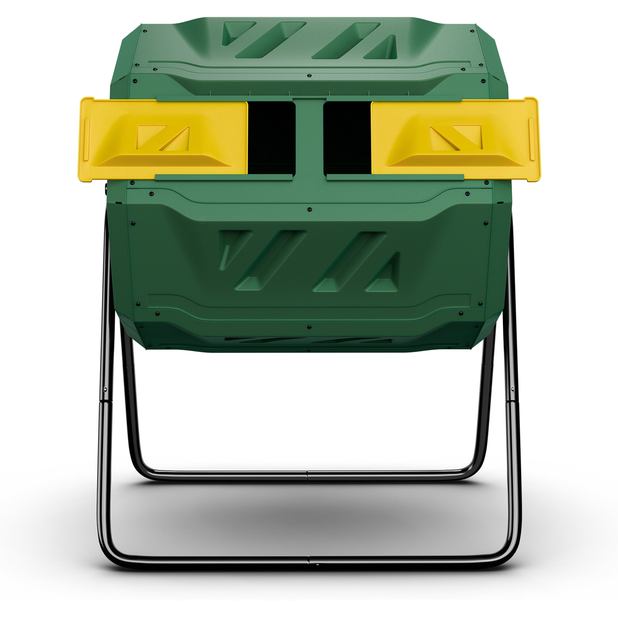 ZENSTYLE Durable Composting Tumbler Dual Rotating Outdoor Garden Yard ...