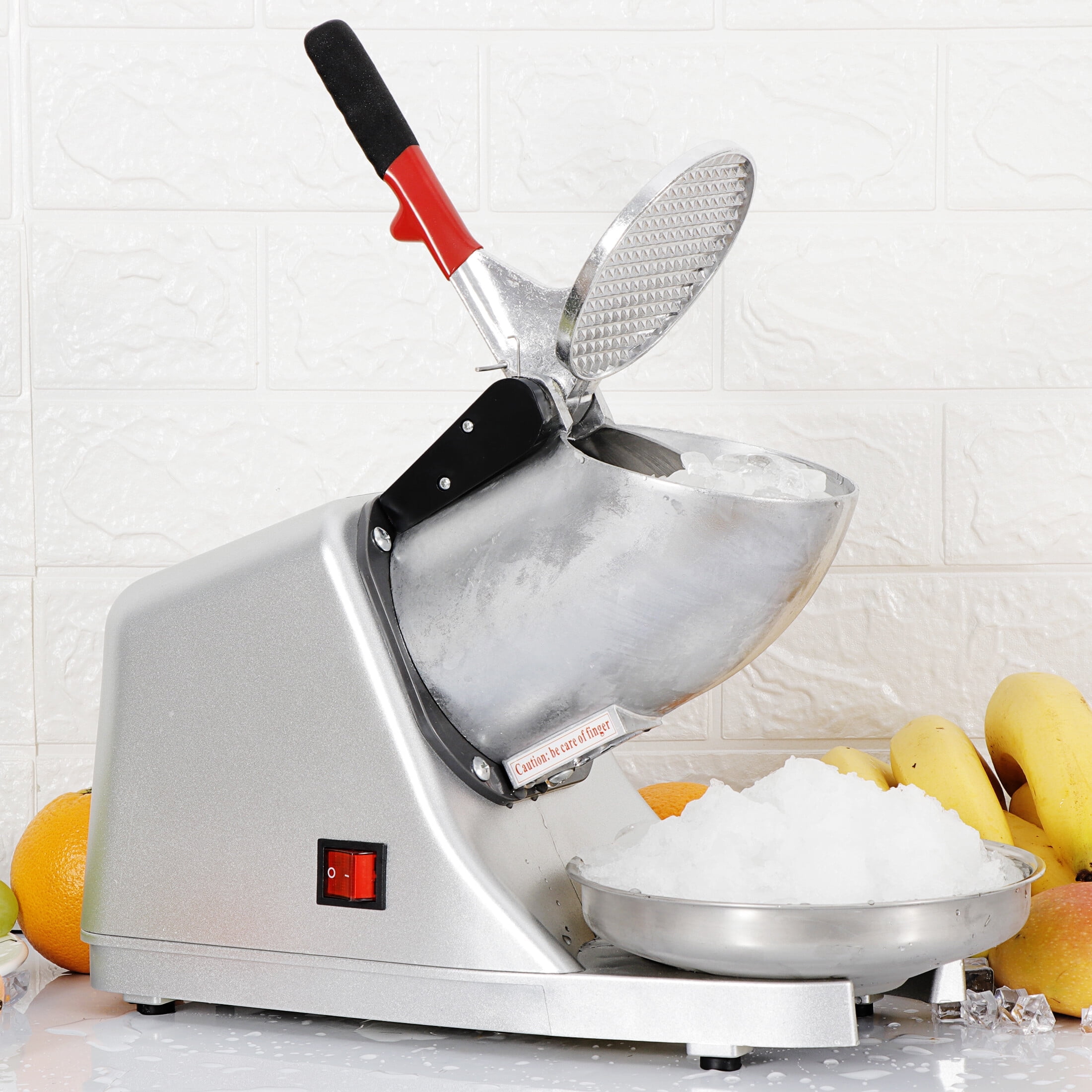 ZenStyle Electric Ice Shaver 300W, Stainless Steel Blade, 143 lbs/h ...