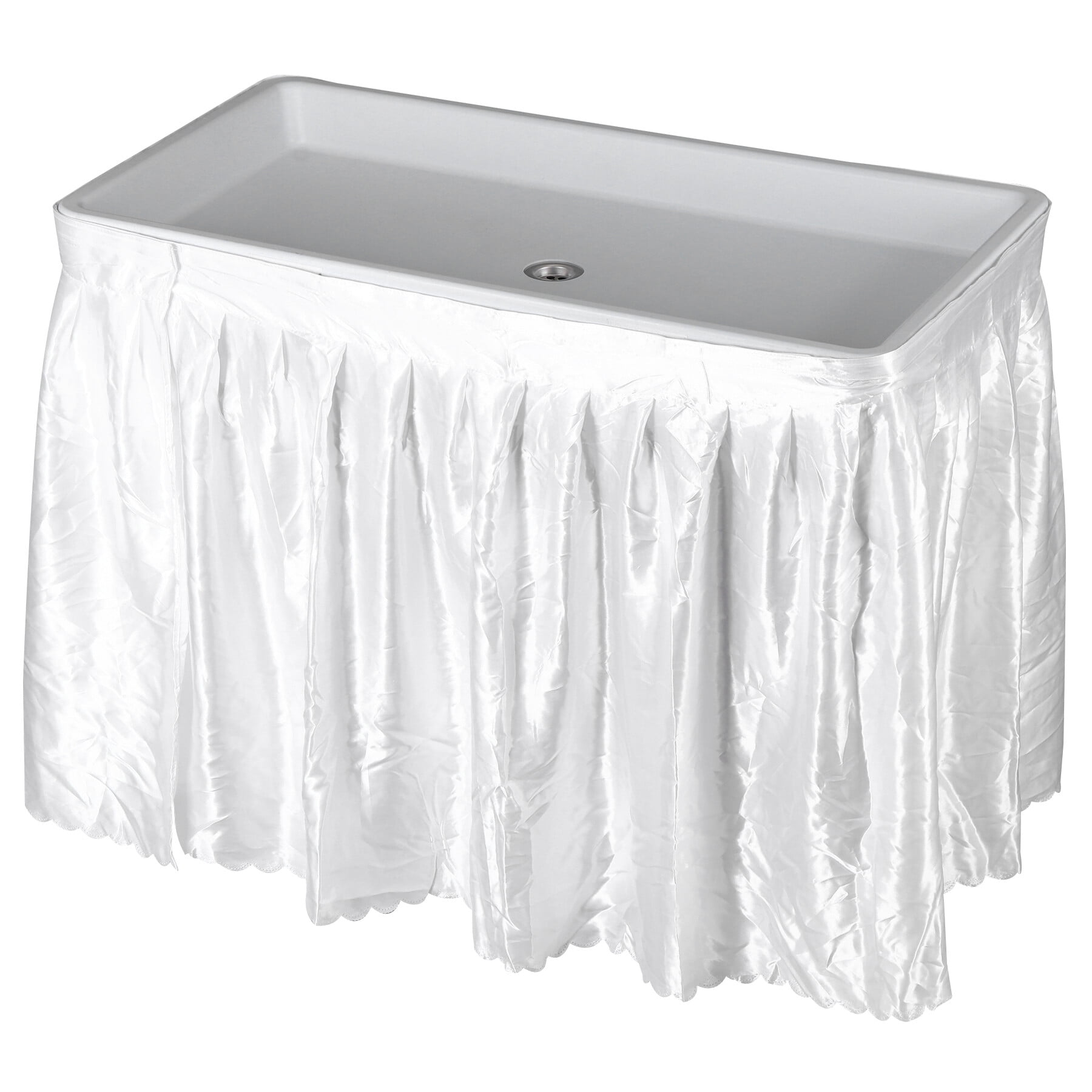 ZENSTYLE Foldable Ice Table Metal Frame Portable Ice Table with 5L ...