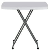 Table Mate II Plus Large Black TV Tray with Foldable Legs for Dinner ...