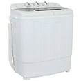 ZENSTYLE Compact Twin Tub 13lbs Portable Laundry Machine for Small ...