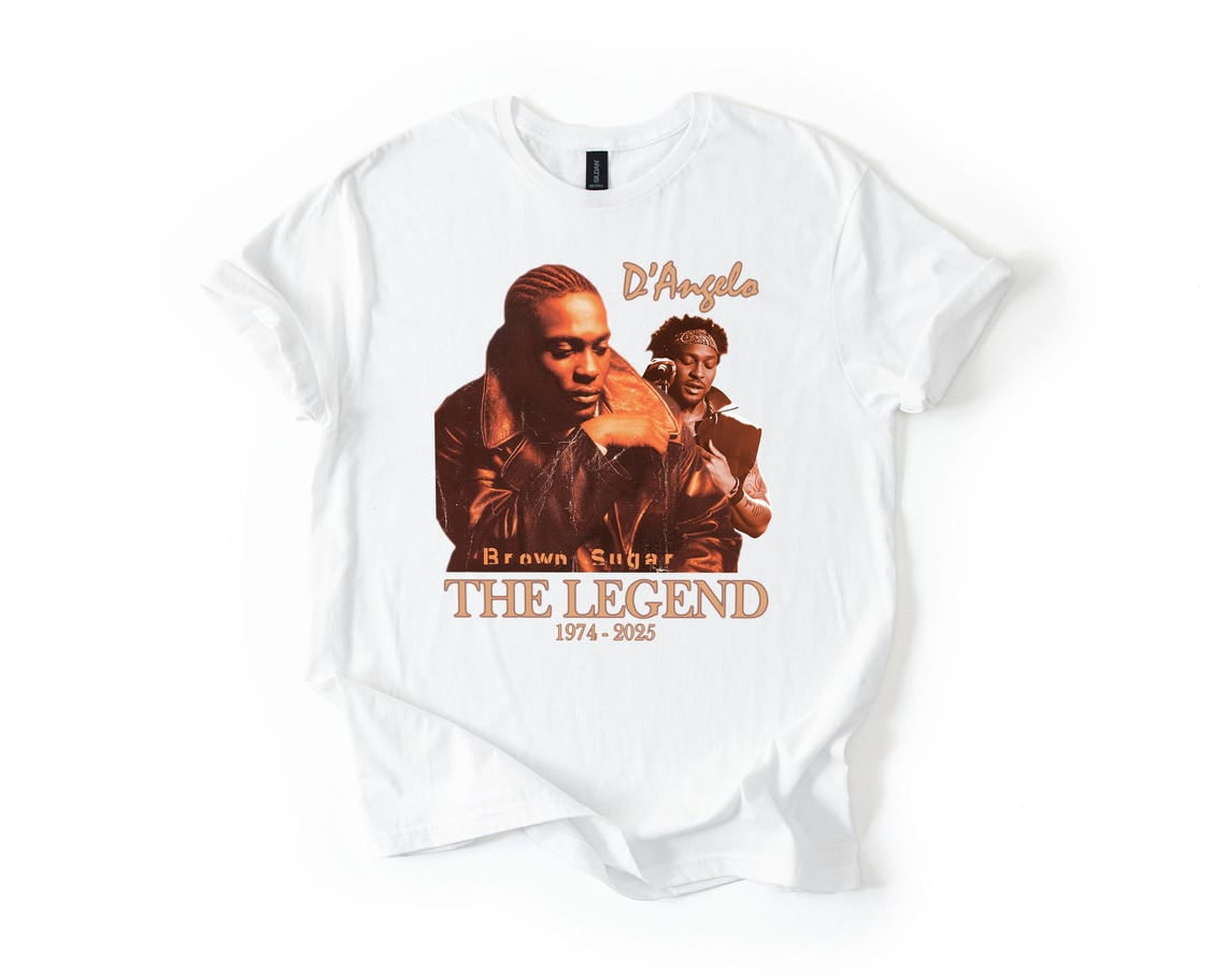 ZENUA D'Angelo Rip T Shirt, Brown Sugar Tour Tee, Concert Merch, Vntg ...