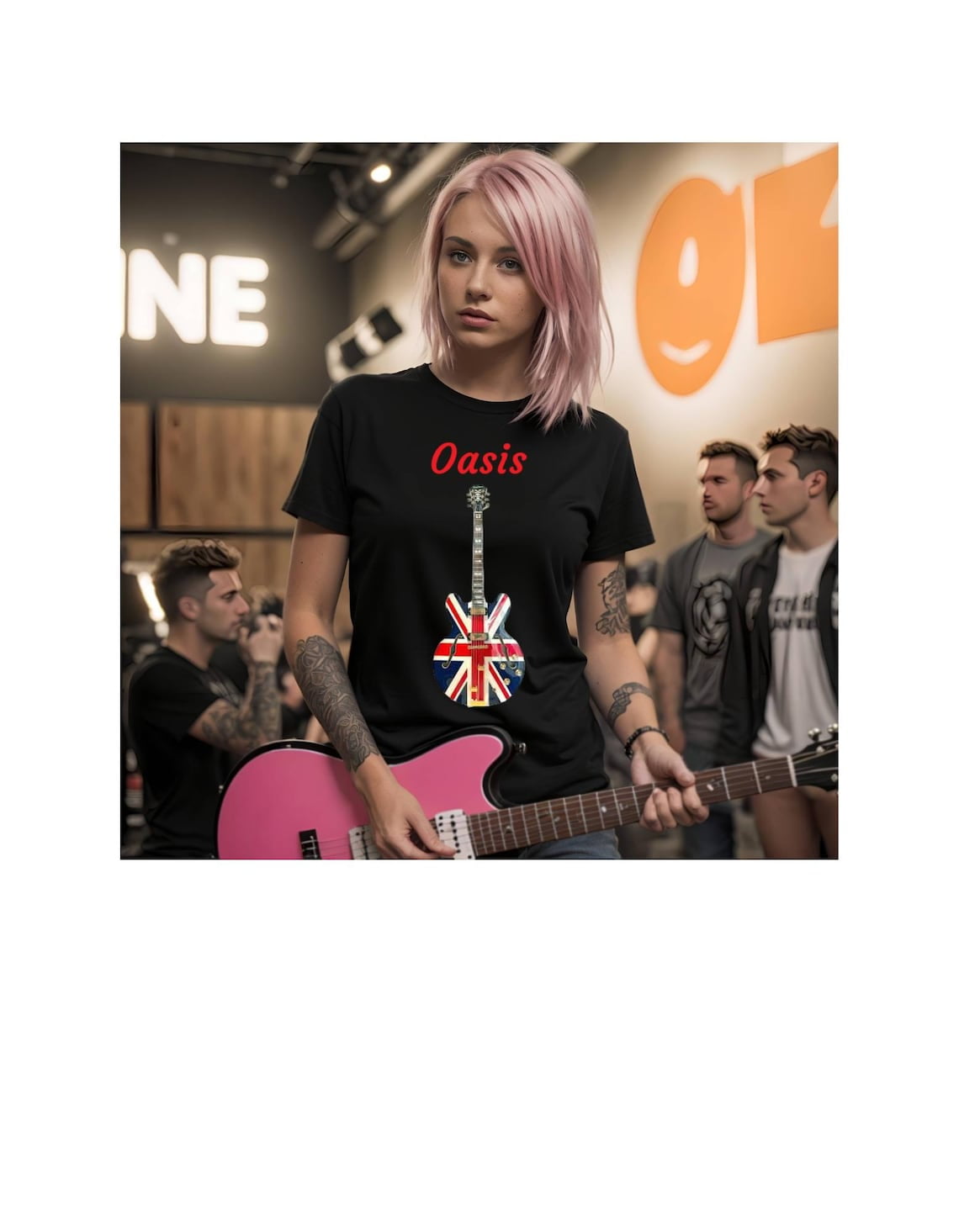ZENUA Oasis T-Shirt, Oasis Merch, Unisex Oasis T-Shirt, Britpop, Oasis ...