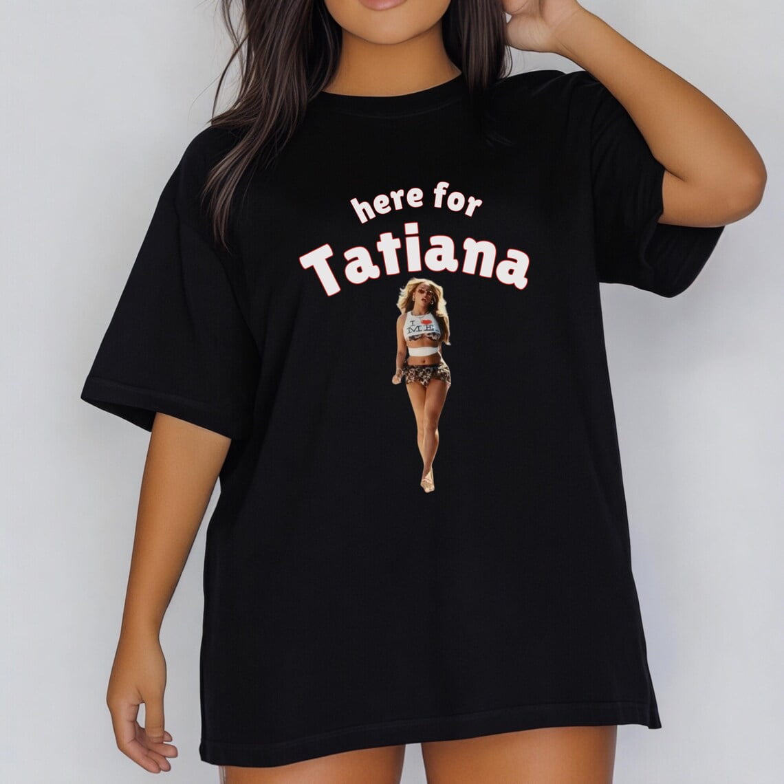 ZENUA Tate Mcrae Tatiana Unisex Cotton Tee, Miss Possessive Tour Shirt, Concert T-Shirt Merch ...