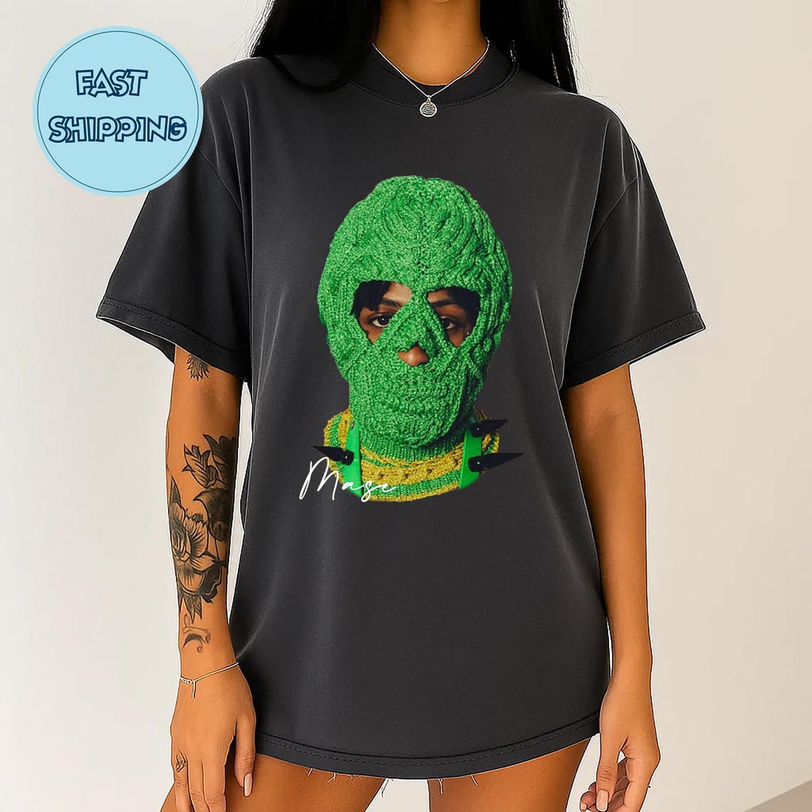 ZENUA Youngb Masa Graphic T-Shirt,Tour 2025 Tee,Rapper Fan Shirt,Hip ...