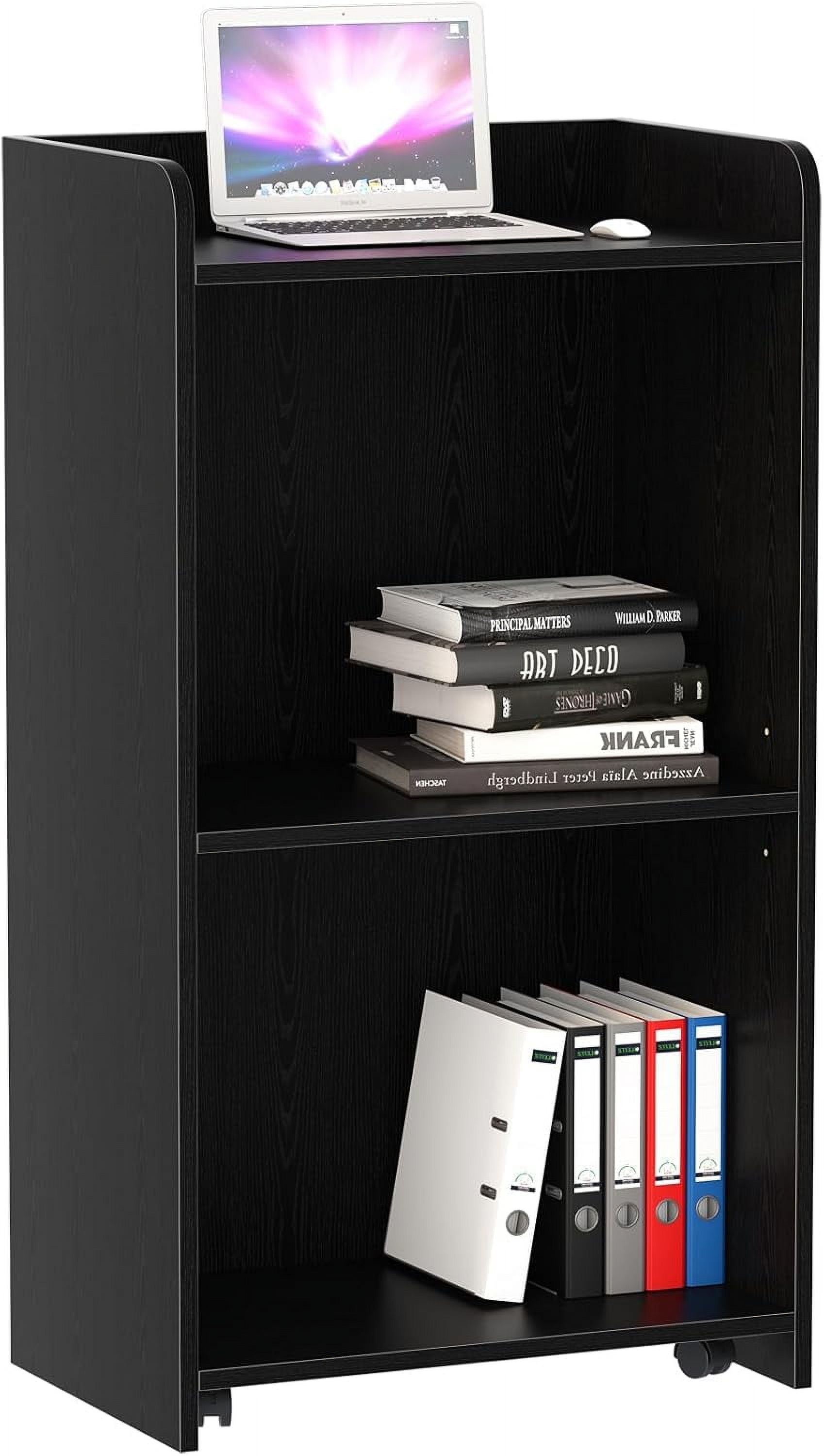 Podium Stand - Portable Podium Stand with 4 Rolling Wheels, Pulpits for ...