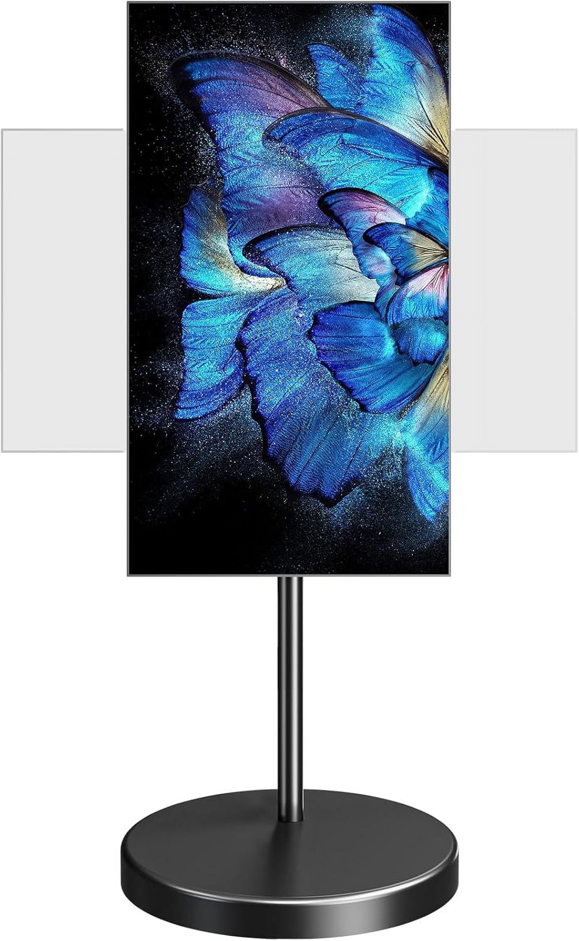 ZENX Rolling Mobile TV Cart for 32-65 Inch TVs, Rotatable Floor TV ...