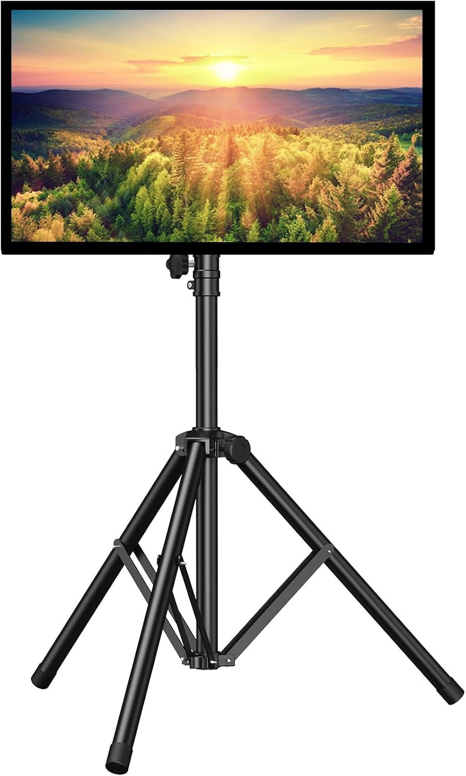 ZENX TV Tripod Stand-Portable TV Stand for 23-70 Inch LED LCD OLED Flat ...