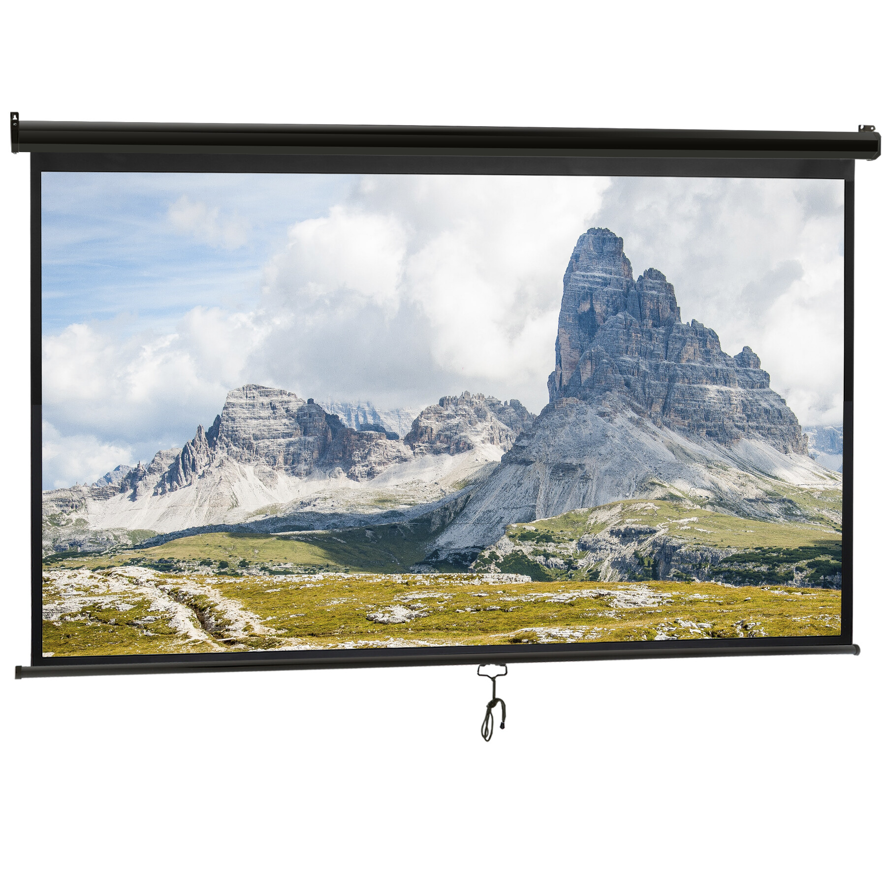 Projector Screen,Screen Wall Mounted Video Screen Wall Portable Screen ...