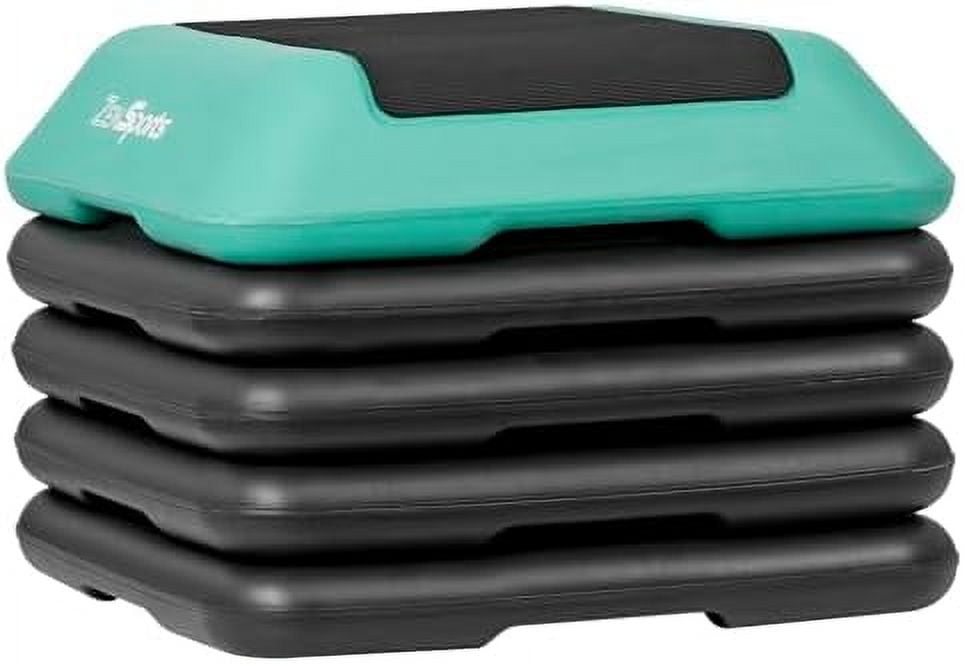 ZENY 16" x 16" High Aerobic Step Aerobics Stepper Platform with 4 ...