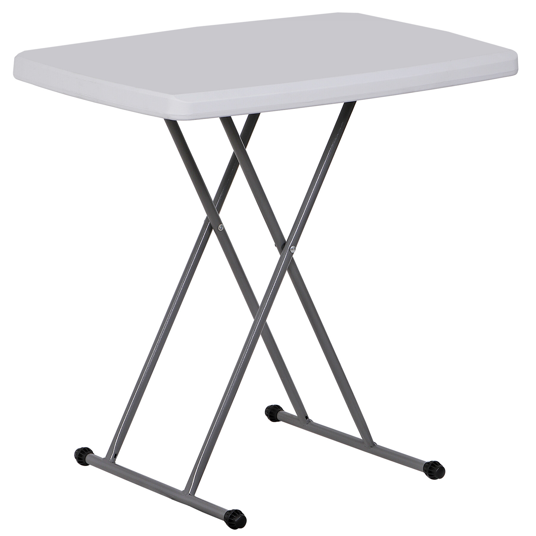 EasyComforts Adjustable Tray Table - White - Walmart.com