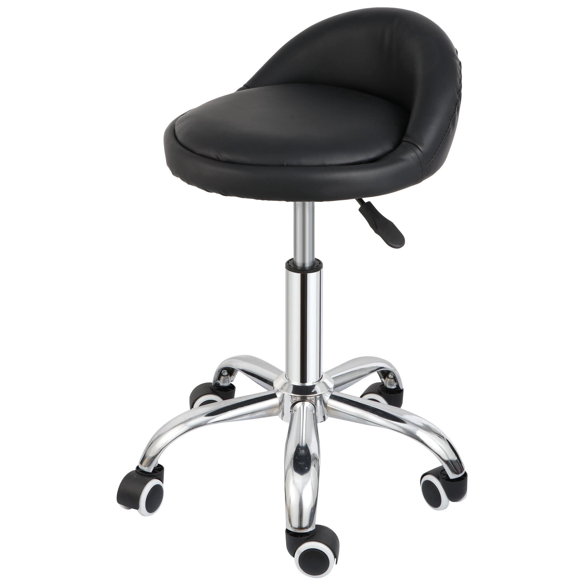 ZENY 360-Degree Swivel & Adjustable Height Indoor Spa Salon Stool ...