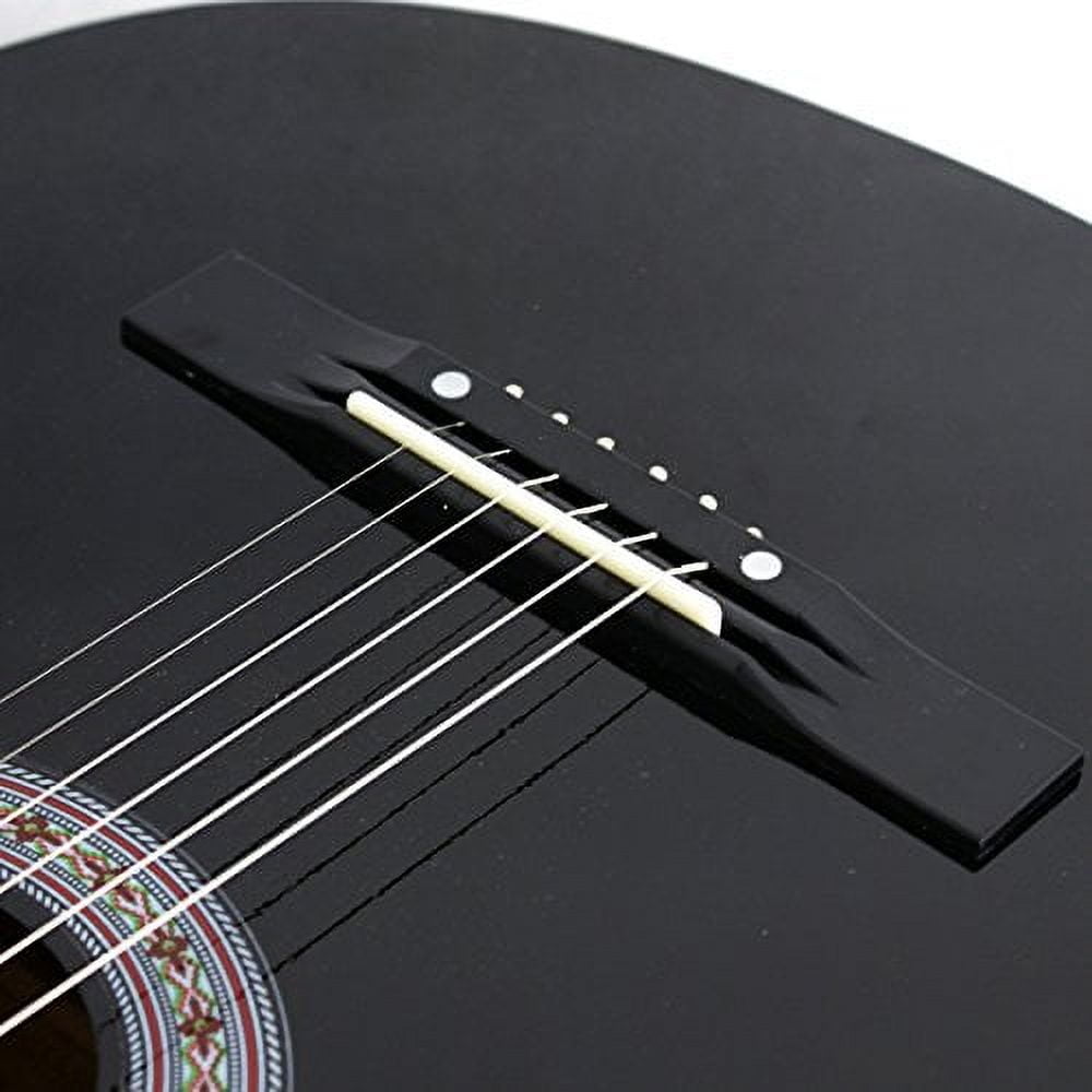 ZENY 38" New Beginners Acoustic Guitar With Guitar Case, Strap, Tuner ...