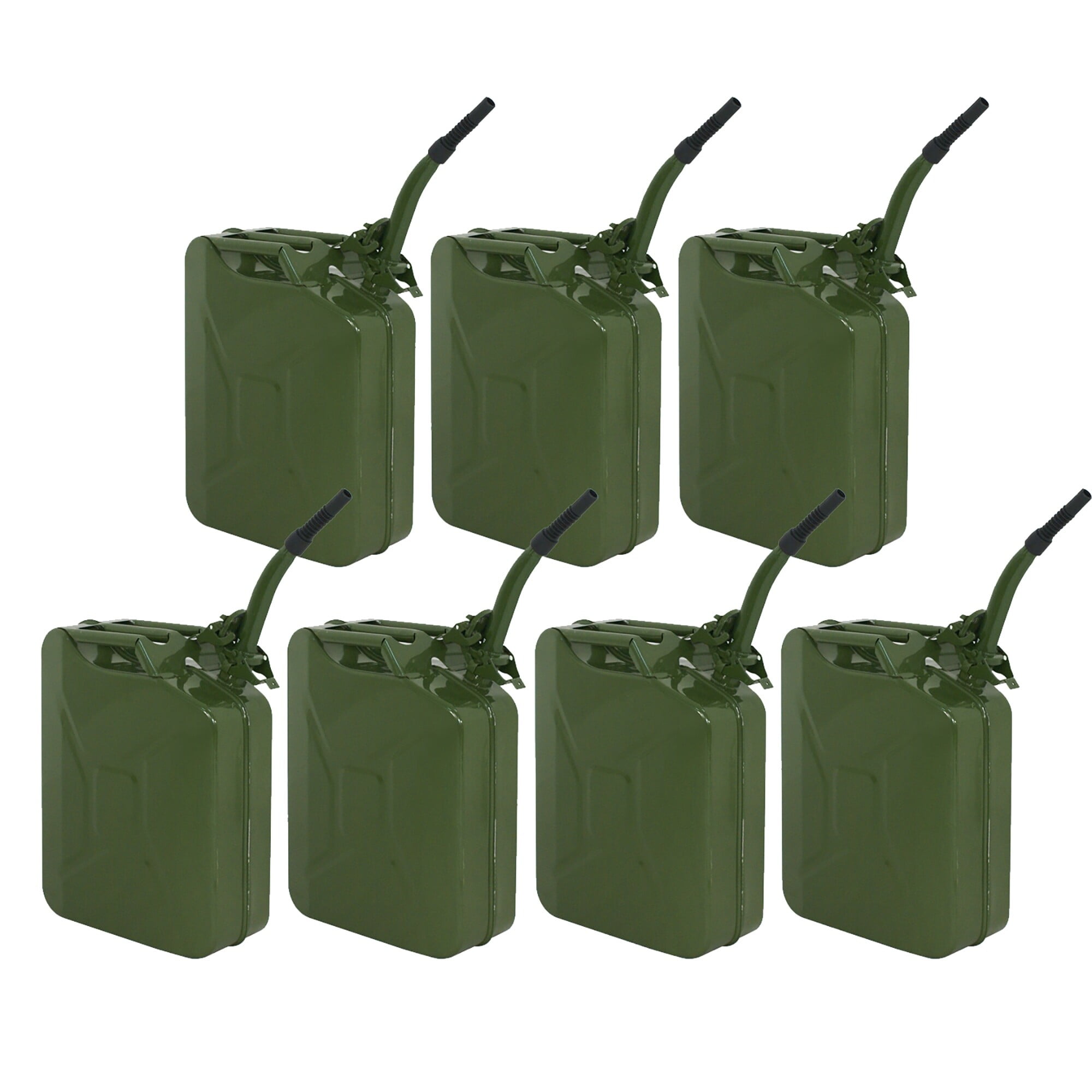 ZENY 5 Gallon 20L Portable Gas Container Jug, Emergency Backup Fuel ...