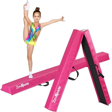 ZenSports 9FT Tri-Fold Balance Beam - Portable Home Gymnastics Kids ...