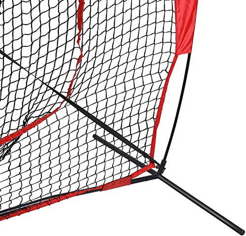 ZENY 7x7ft Baseball and Softball Net Set with Ball Caddy and Strike ...