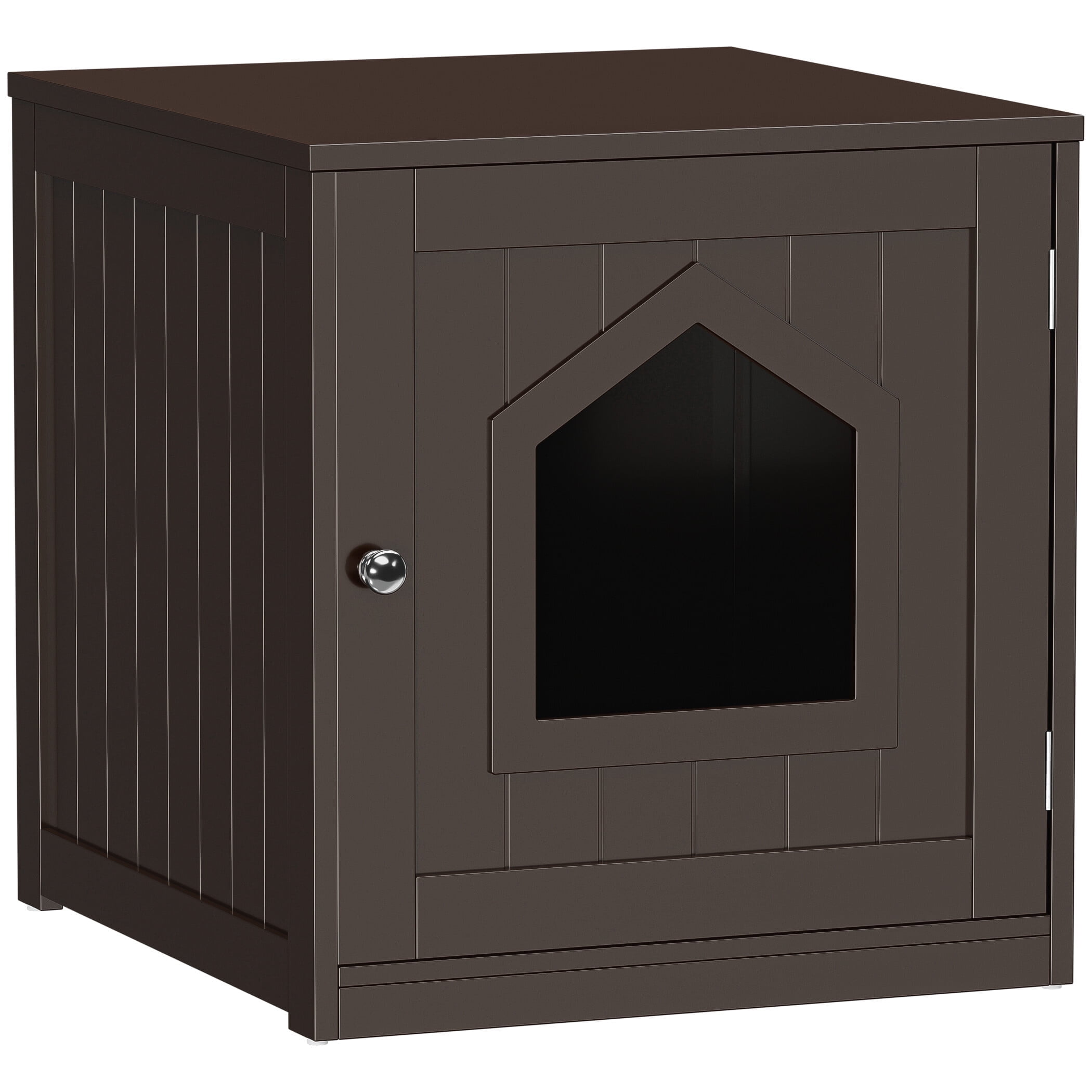 ZENY Decorative Cat House Pet House, Cats Furniture Cabinet 18.9"W x 20 ...