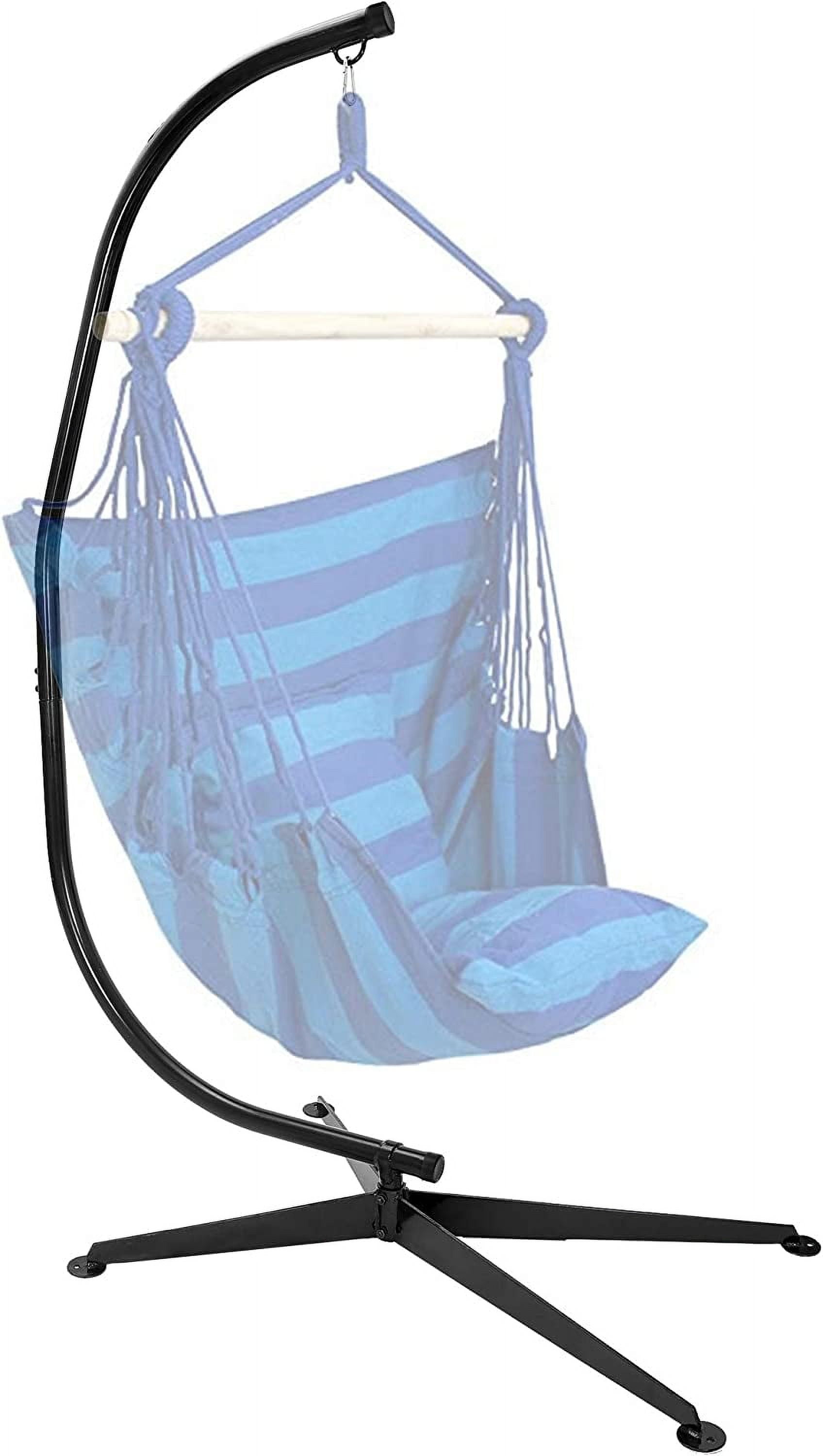 ZENY Hanging Chair Stand Hanging Hammock Stands Heavy Duty Steel C ...