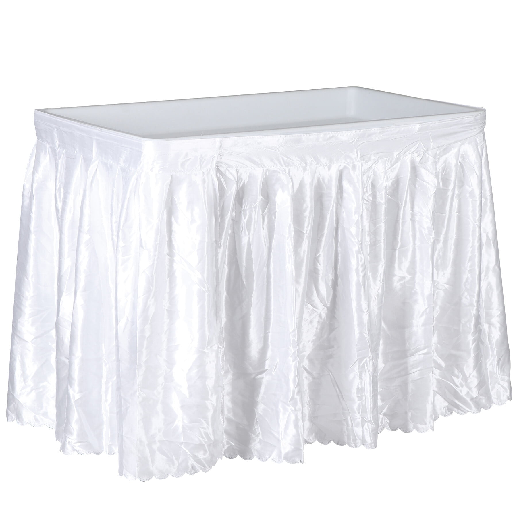 ZENY Party Foldable Ice Table with 5L Cooler Bucket Metal Frame ...