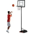 ZENY Portable Basketball Hoop Outdoor, 7.2ft - 9.2ft Adjustable ...