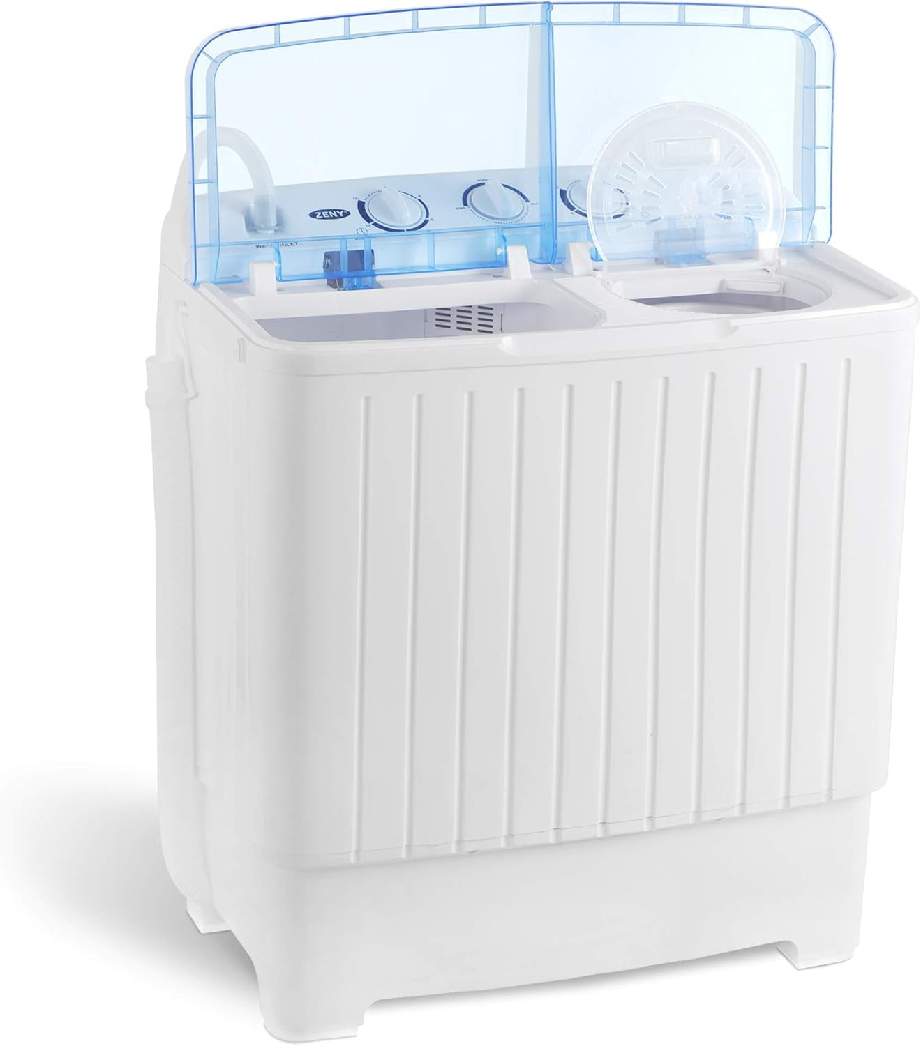 ZENY Portable Washing Machine Compact Twin Tub Laundry Washing Machine ...